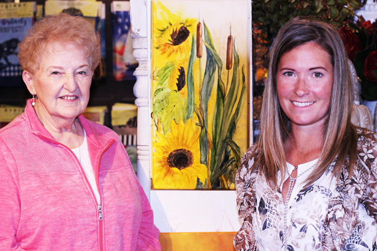 Coffee & Conversation with Local Artist: Linda Nevin– Treehouse Gift & Home