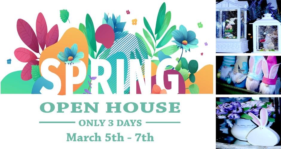 Spring Open House March 5th - 7th– Treehouse Gift & Home