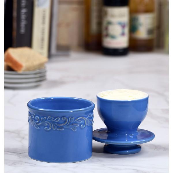 Antique Butter Bell Azure Blue | Treehouse Gift & Home