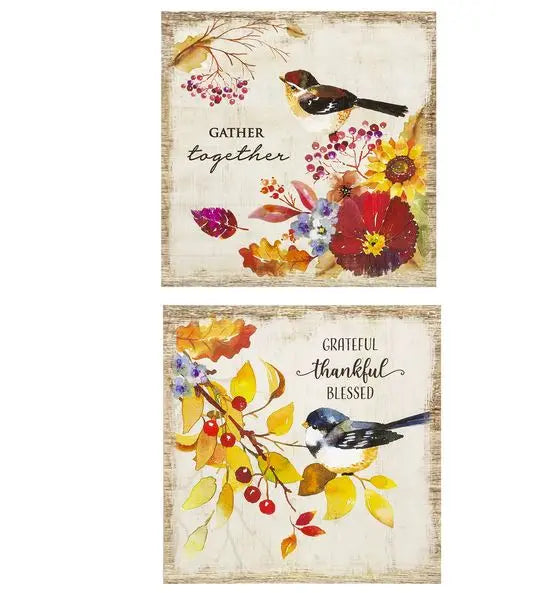 Floral Box Plaques | Treehouse Gift & Home
