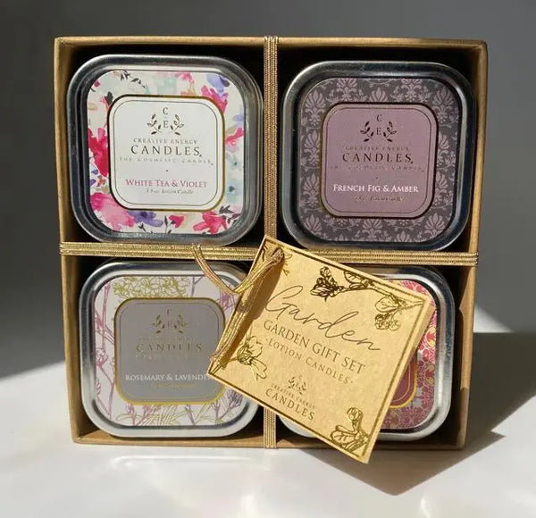 Garden Gift Set - Lotion Candles | Treehouse Gift & Home