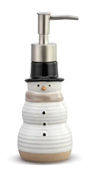 Snowman Ceramic Soap Pump | Treehouse Gift & Home