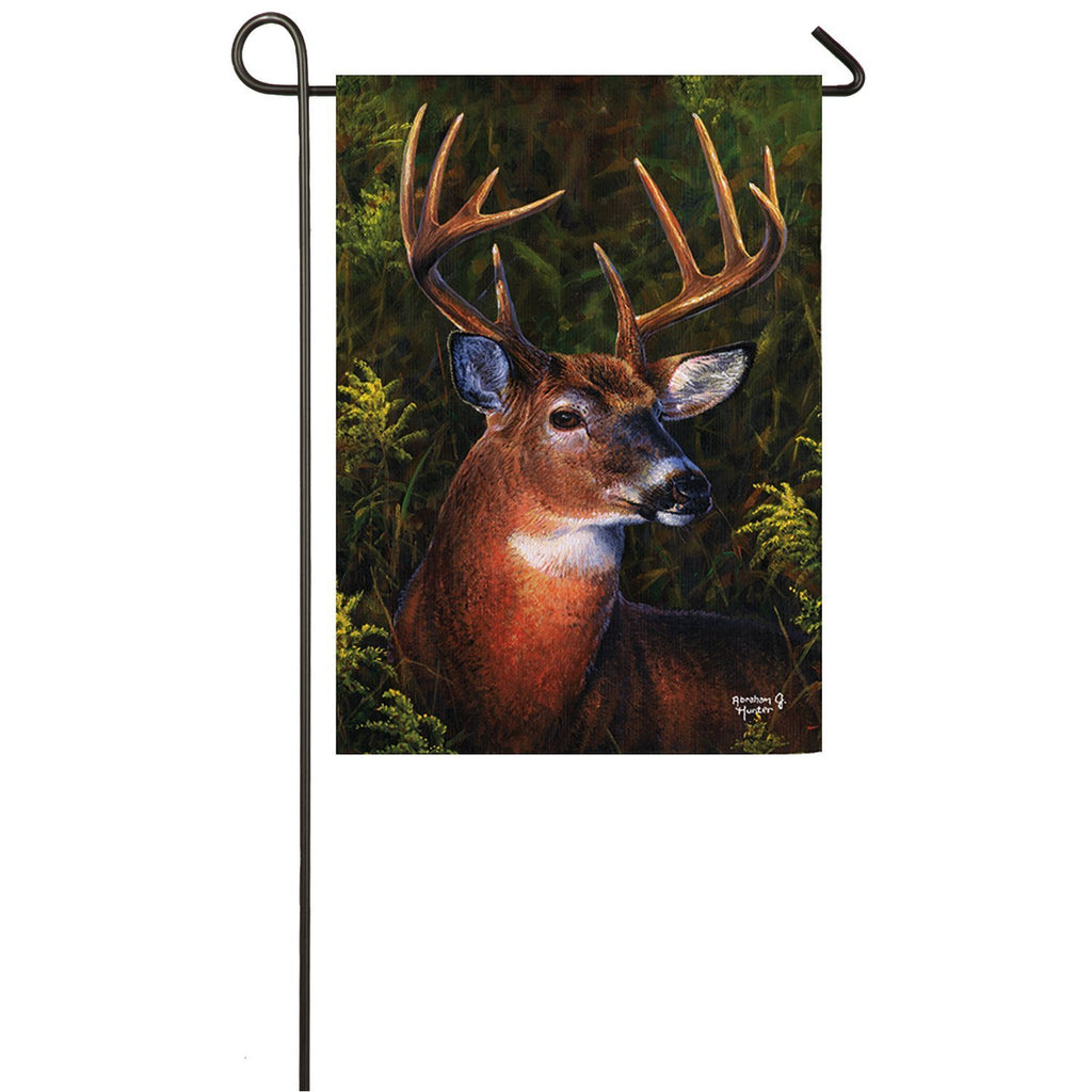 Whitetail Garden Suede Flag | Treehouse Gift & Home
