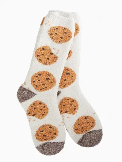 Cozy Crew Socks in Chocolate Chip Cookie | Treehouse Gift & Home